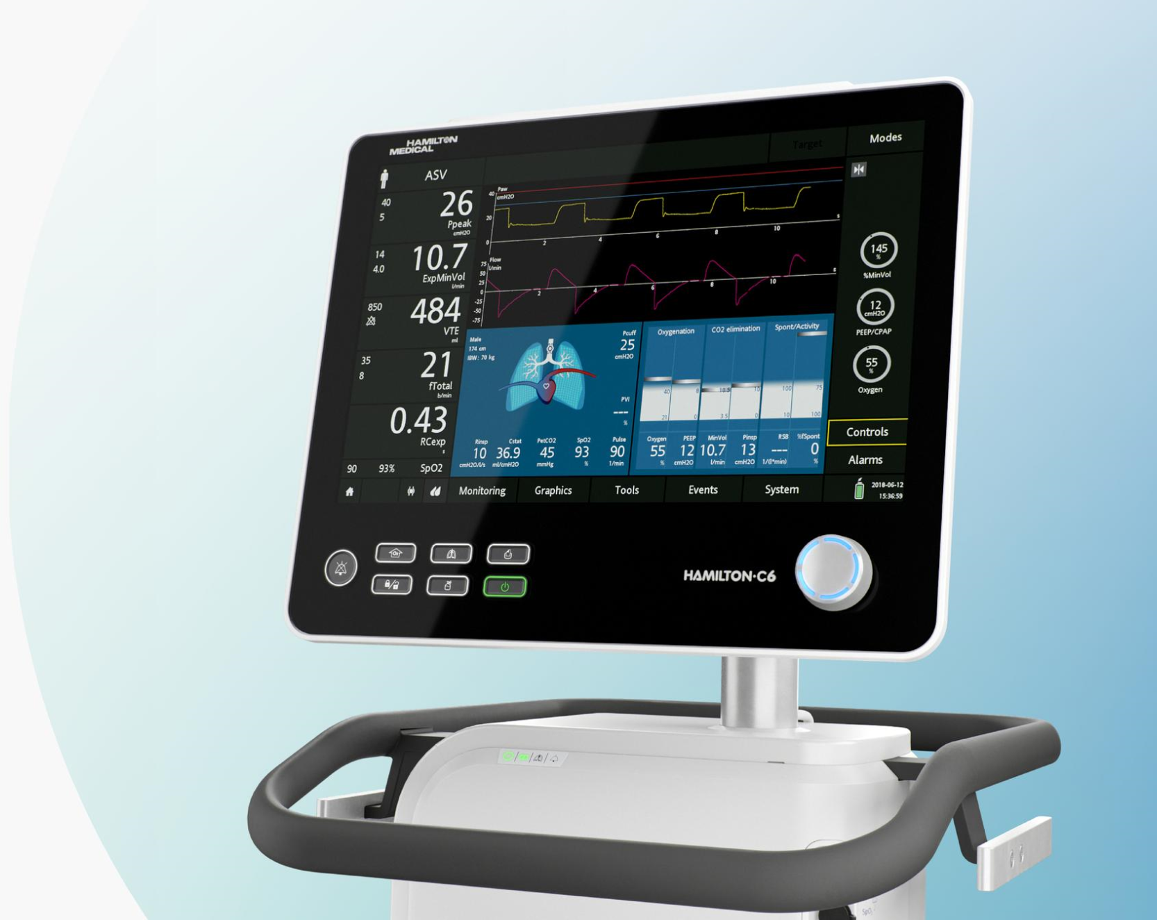 Hamilton C6 - Медичне Обладнання КСЕНКО